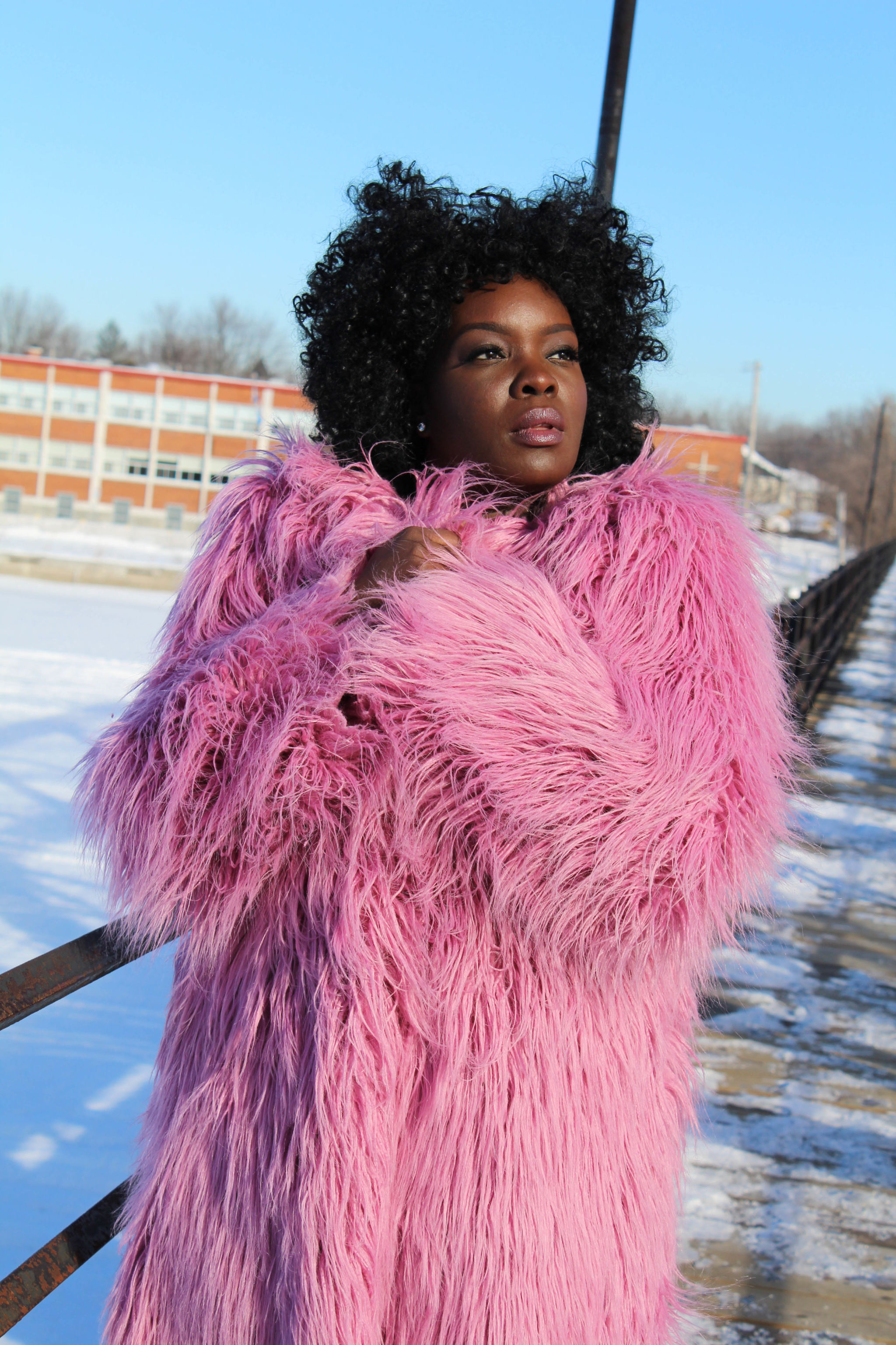 It’s a DIY: Faux Fur Coat - Yes I Made My Dress