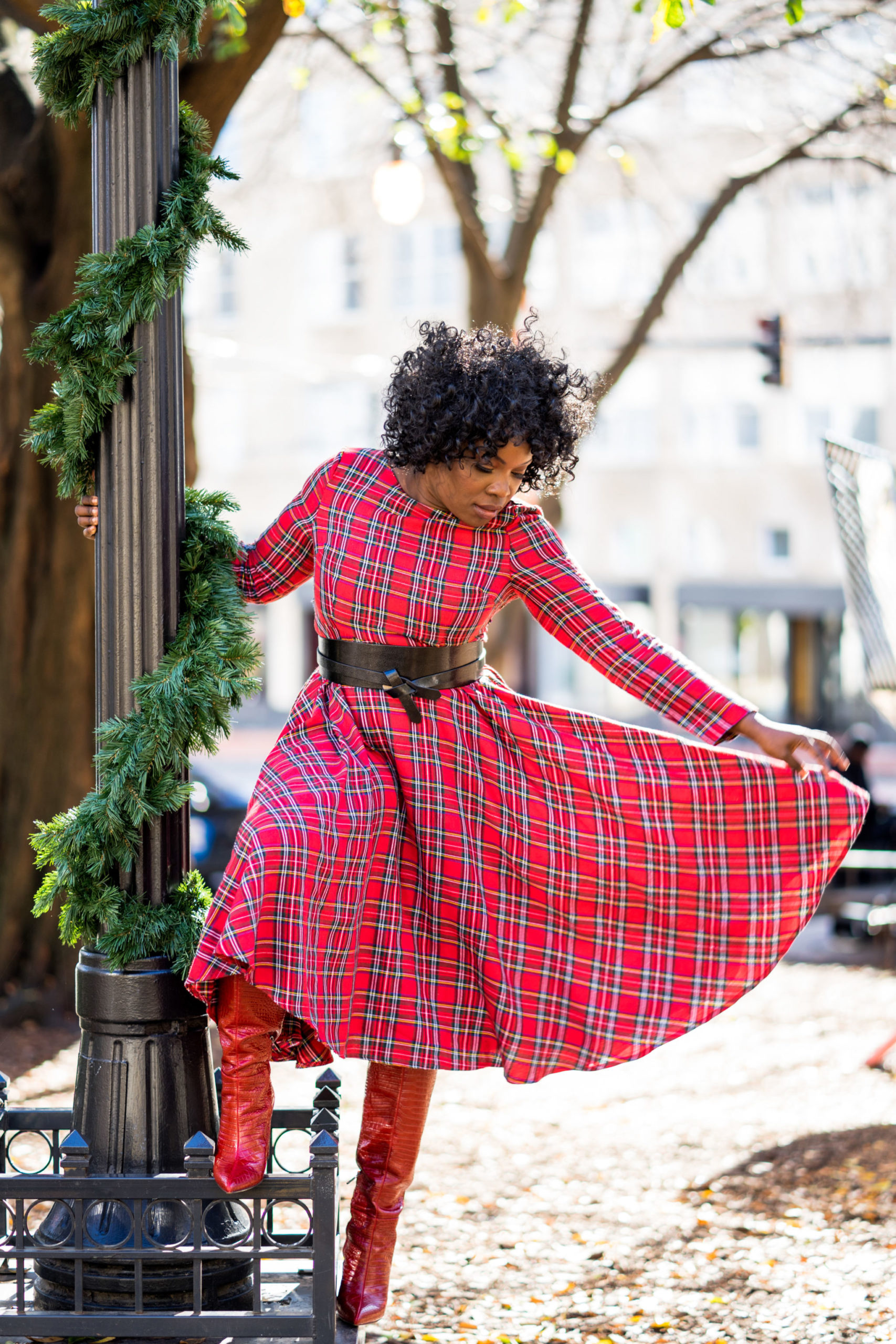 How To Style Thrift Store Clothes - Yes I Made My Dress